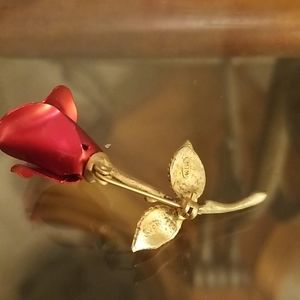 Avon | Jewelry | Vintage Avon Gold Tone Rose Brooch Pm 436 | Poshmark